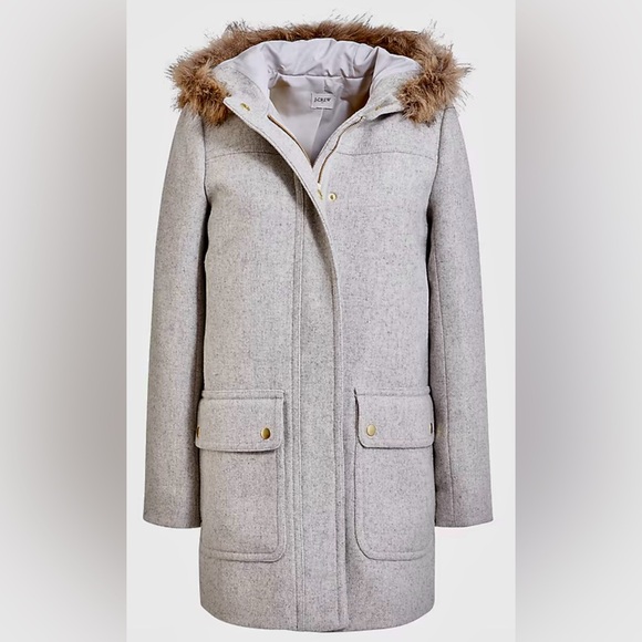 J. Crew Factory | Jackets & Coats | J Crew Factory Vail Parka Jacket ...